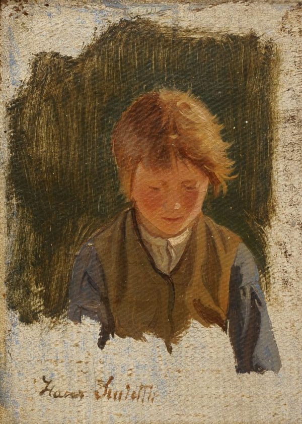 Hans Smidth - Jungenstudie - Galerie RIECK